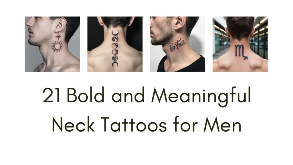 Neck Tattoos for Men: 21 Bold and Meaningful Ideas - Tatt Mosaic